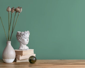 solid light green wallpaper