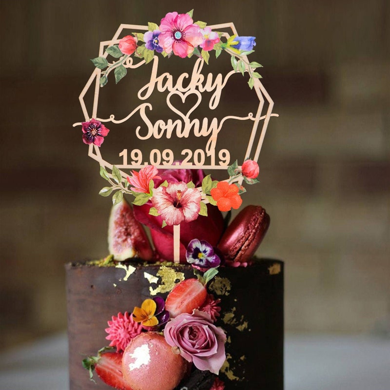 Art Deco Cake Topper - Etsy