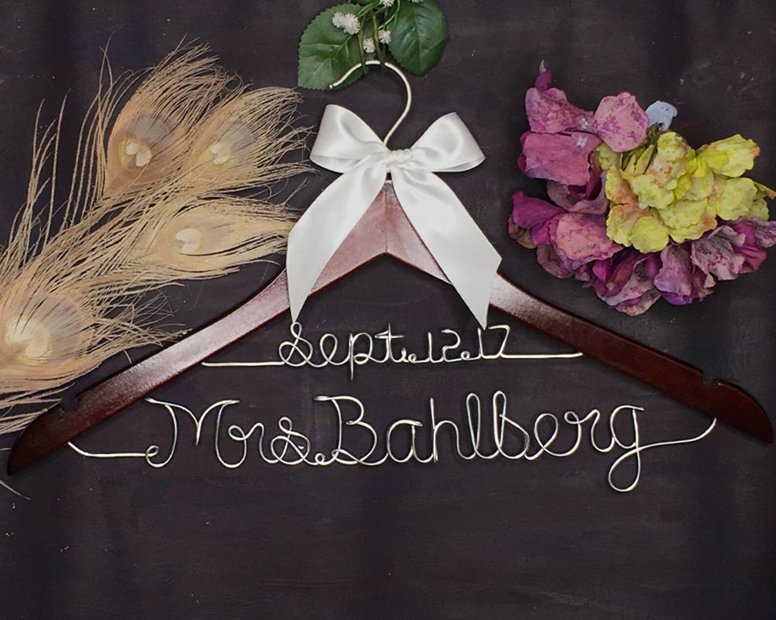 Custom Made Hangers Personalized Wedding Hanger Bridal | Etsy