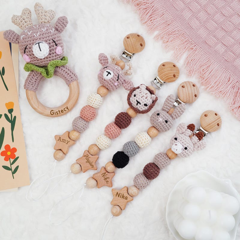 Baby Pacifier Clip - Etsy