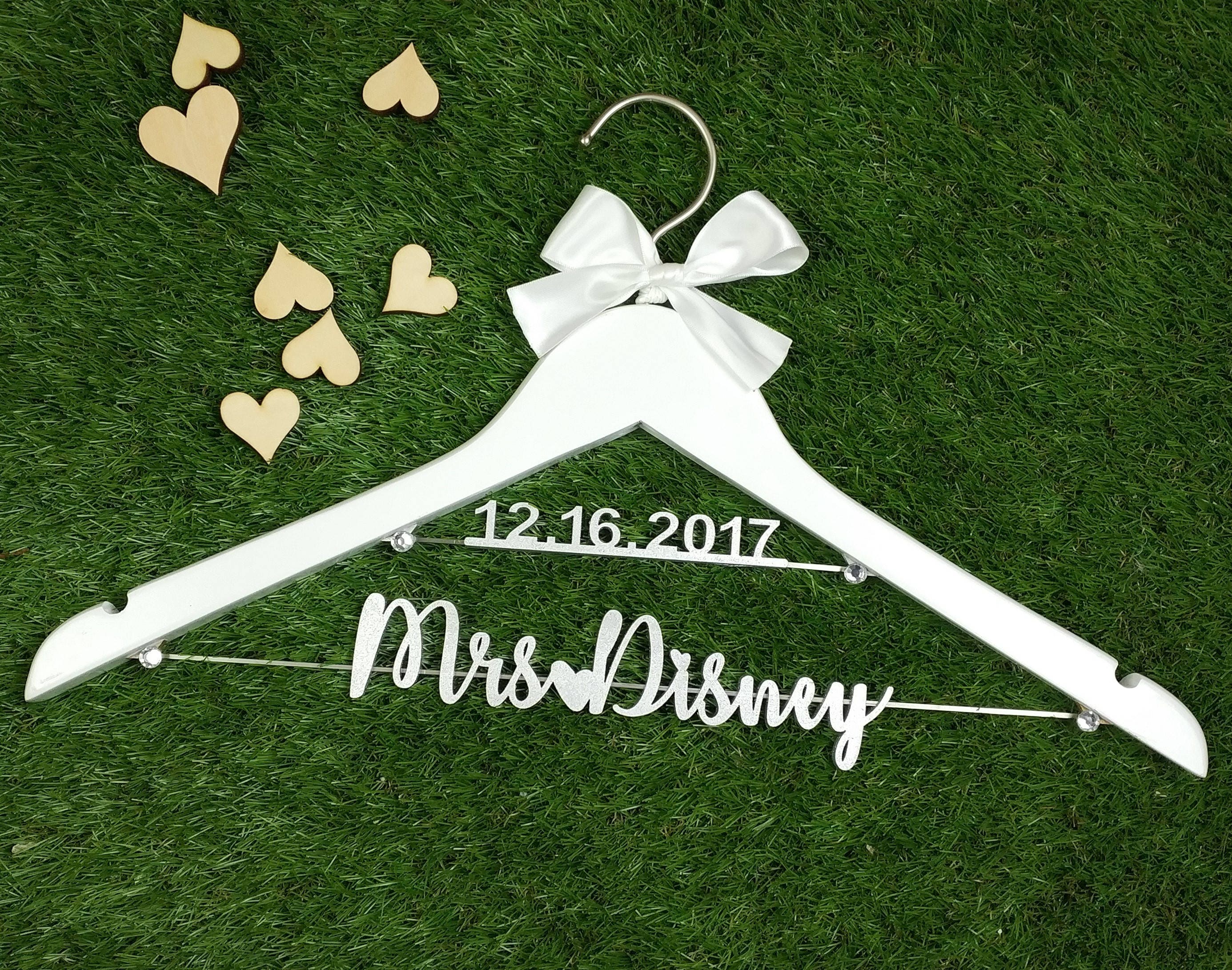 Personalized Hanger Custom Bridal Hanger Personalized - Etsy