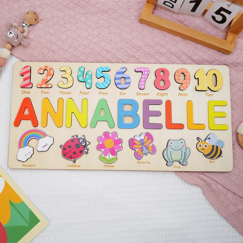 Peg Puzzle Names - Etsy