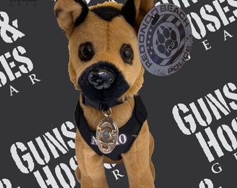 Police Dog Plush | Etsy