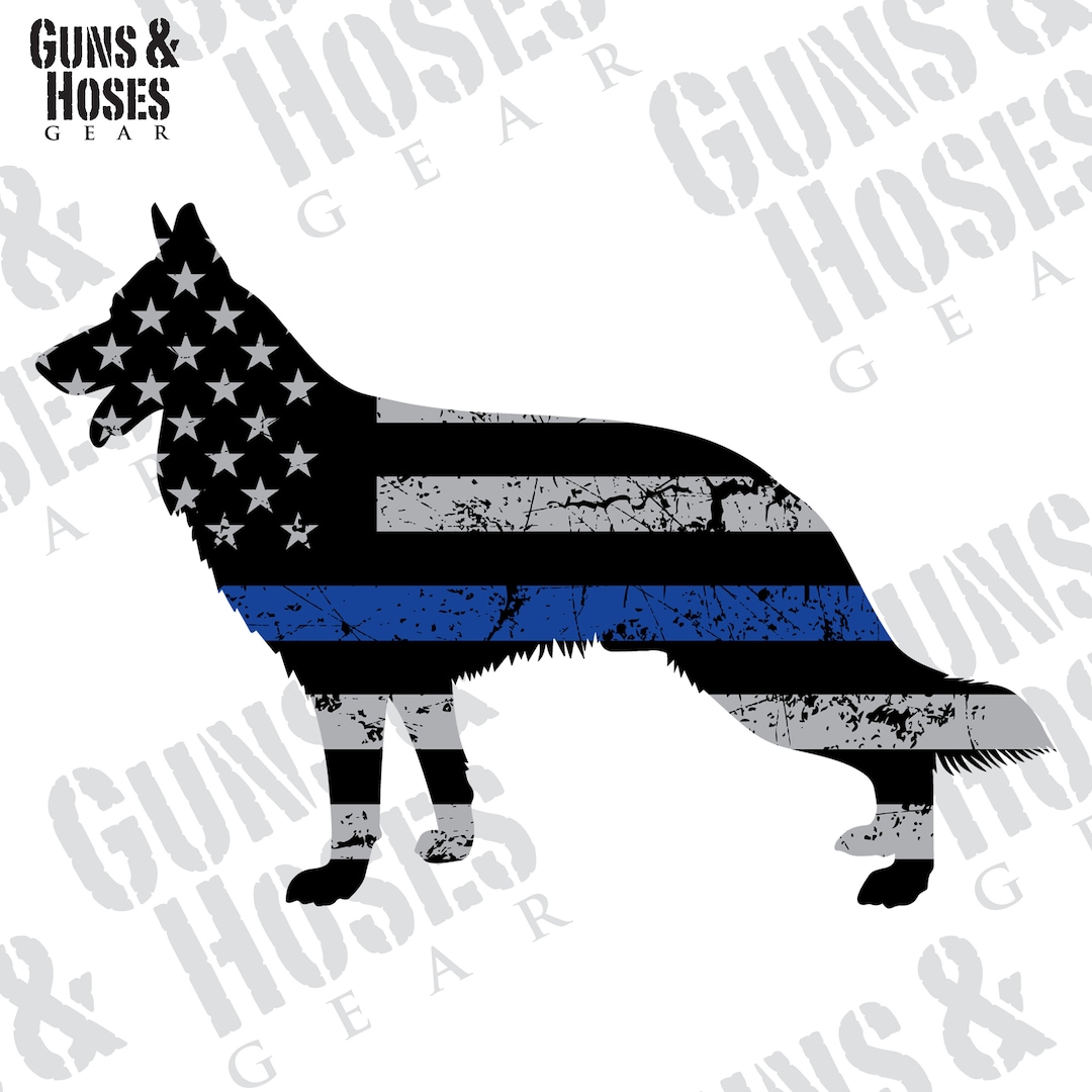 Police K-9 Sticker Decal german Shepherd, German Shepherd Sticker ...