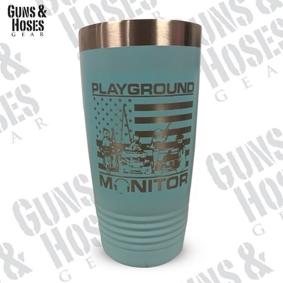 Playground Monitor Police Dispatch Gold Line 911 Dispatch | Etsy