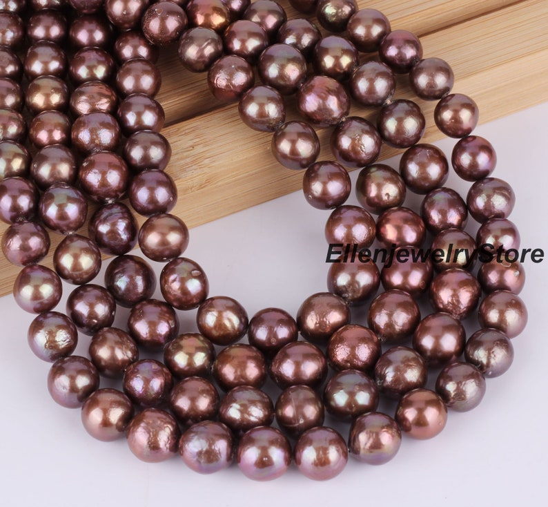 10-12mm Multi-colored Edison Pearls,real Freshwater Pearls,near Round ...