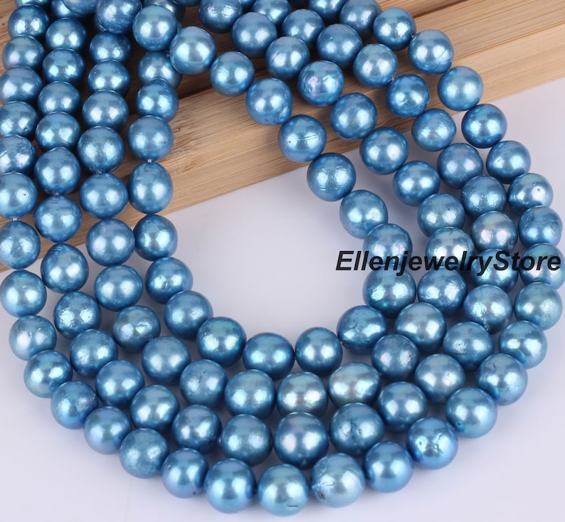 10-12mm Multi-colored Edison Pearls,real Freshwater Pearls,near Round ...