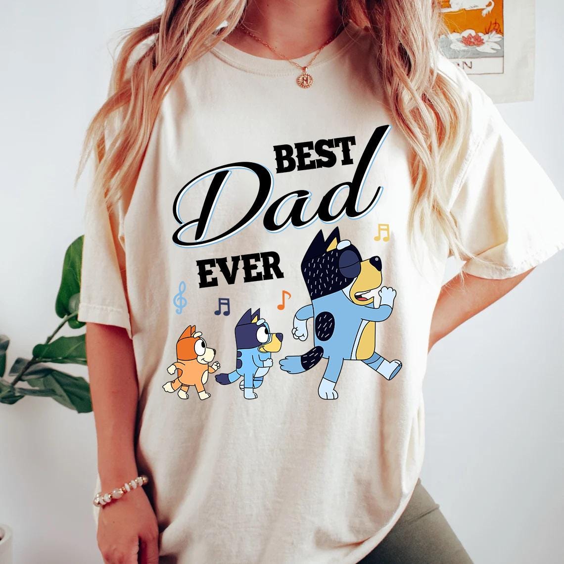Bluey Best Dad Ever Png, Bluey Father's Day Png, Bluey Father Png ...