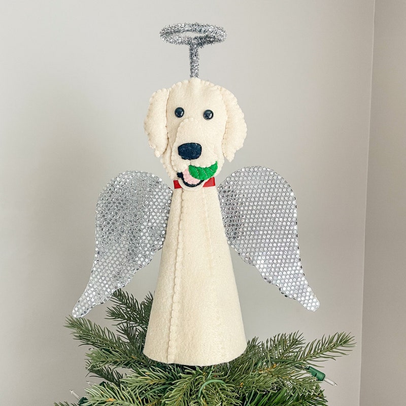 Dog Tree Topper - Etsy