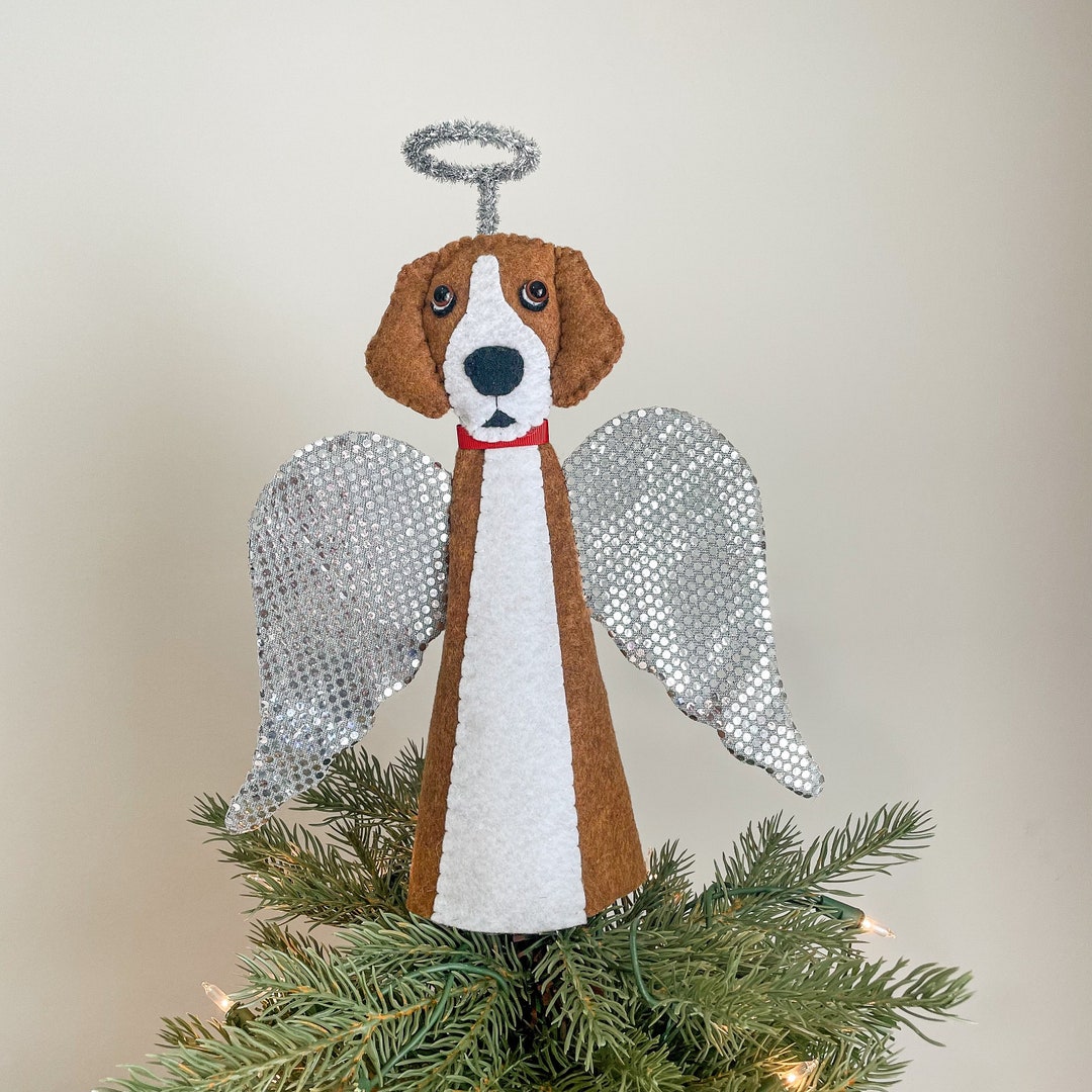 Beagle Christmas Tree Topper - Etsy