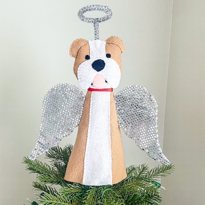 Dog Tree Topper - Etsy