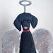 Black Poodle Christmas Tree Topper - Etsy