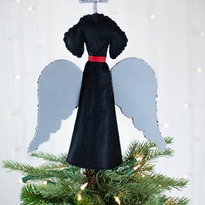Black Poodle Christmas Tree Topper - Etsy