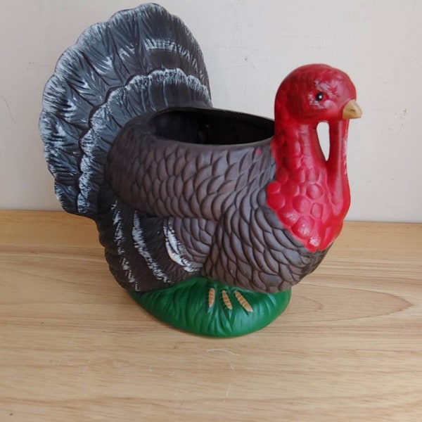 Ceramic Turkey Centerpiece - Etsy