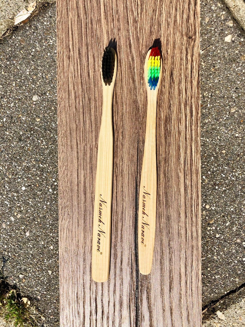 Personalised Wooden Toothbrush With Your Name - Etsy
