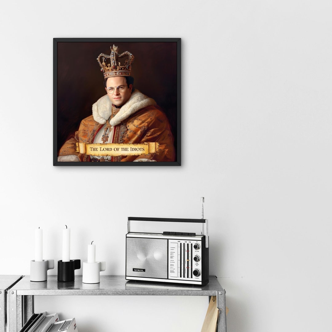 Seinfeld Poster George Costanza Poster Seinfeld Wall Art George ...