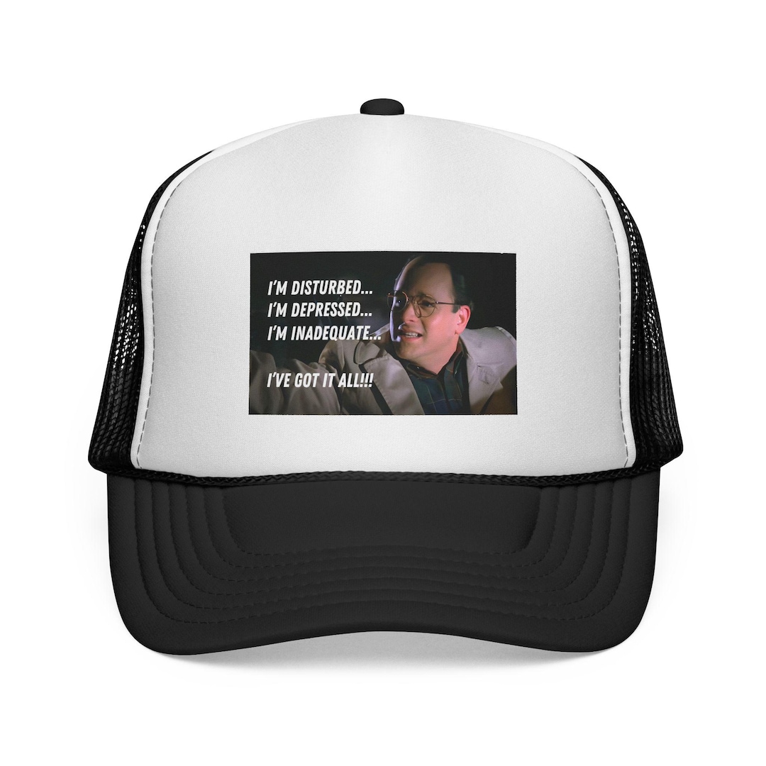 Seinfeld Trucker Cap: George Costanza I'm Disturbed (multiple Colors ...