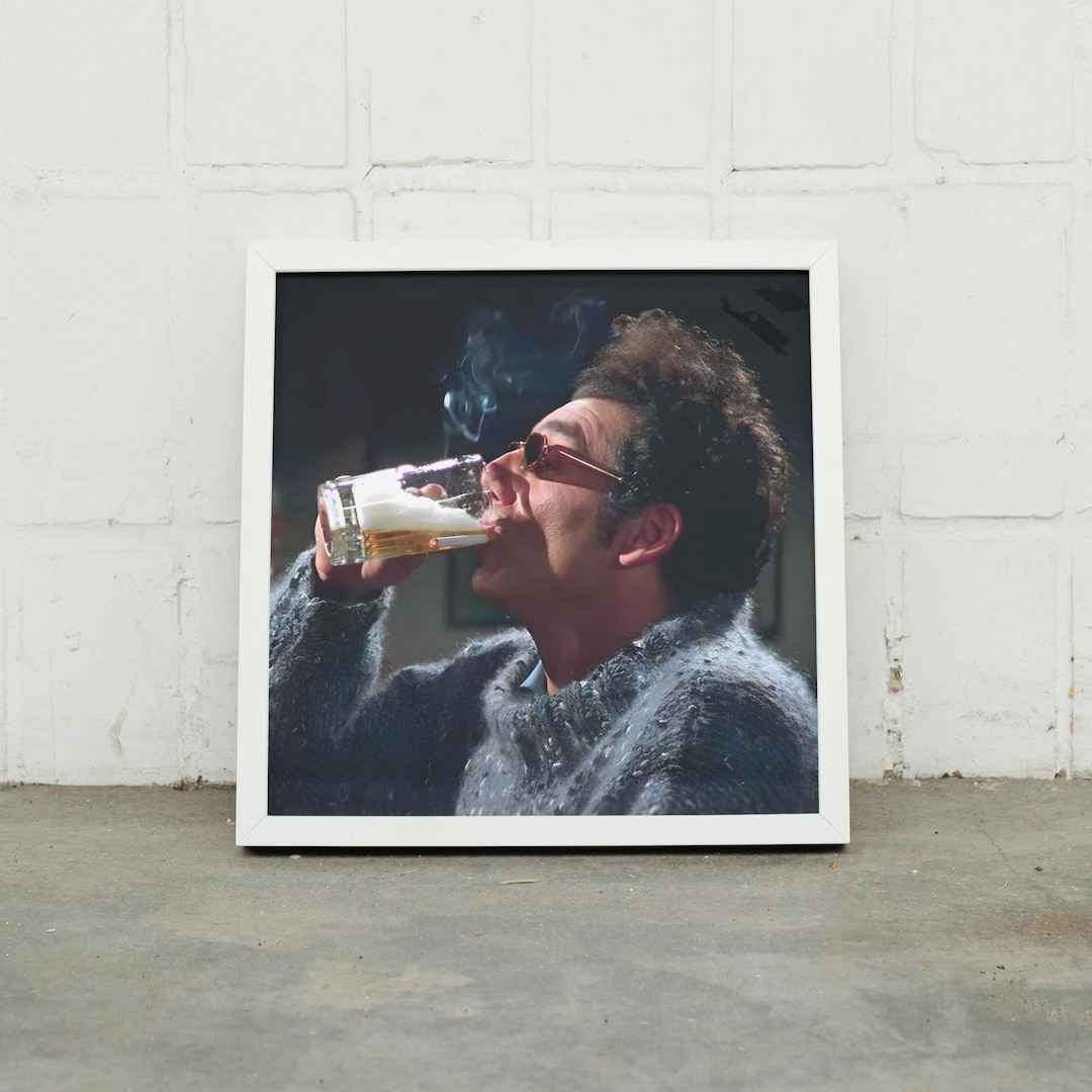 Seinfeld Kramer Poster: Here's to Feeling Good All the Time (multiple ...