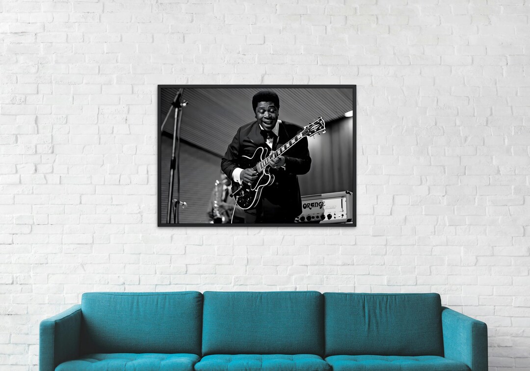 Blues Poster BB King Poster Blues Wall Art Blues Print Blues Photo Gift ...