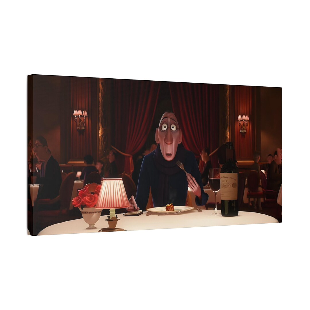 Ratatouille Canvas Ratatouille Print Movie Poster Movie Print Gift for ...