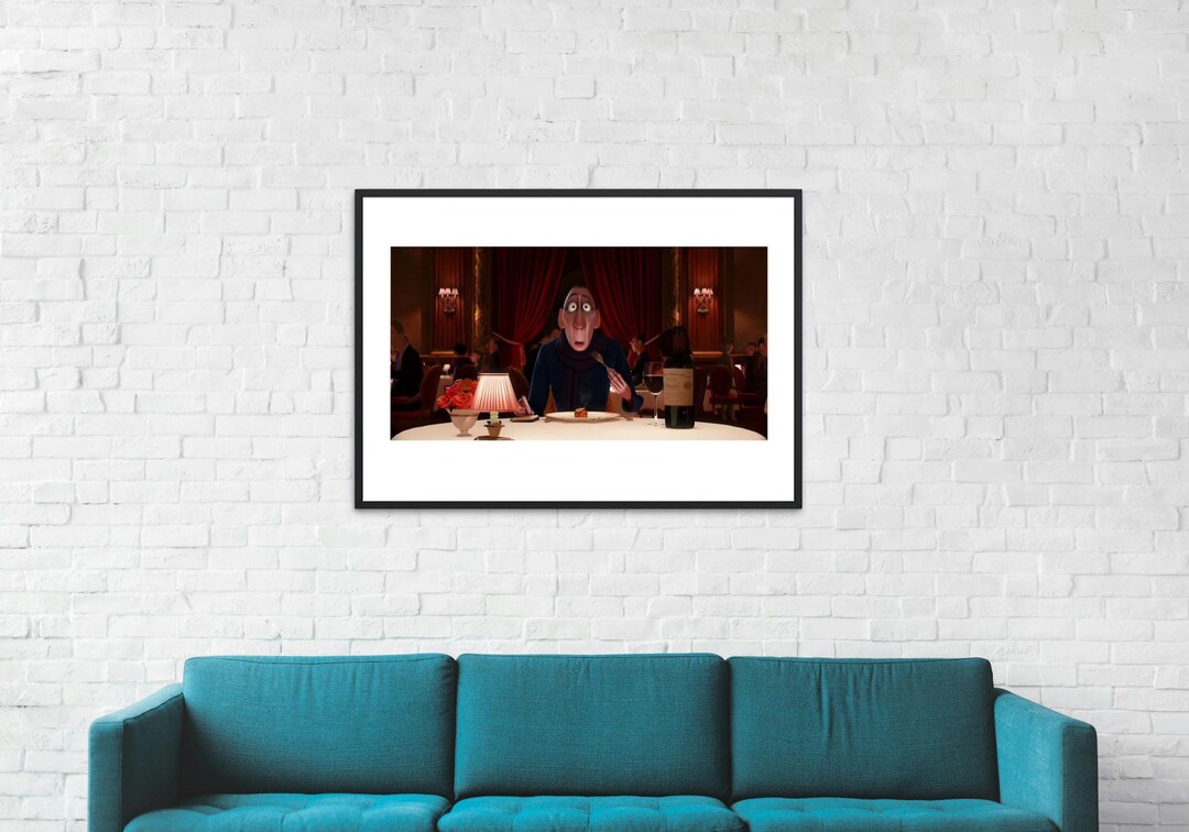 Ratatouille Poster Ratatouille Print Anton Ego Movie Poster Movie Print ...