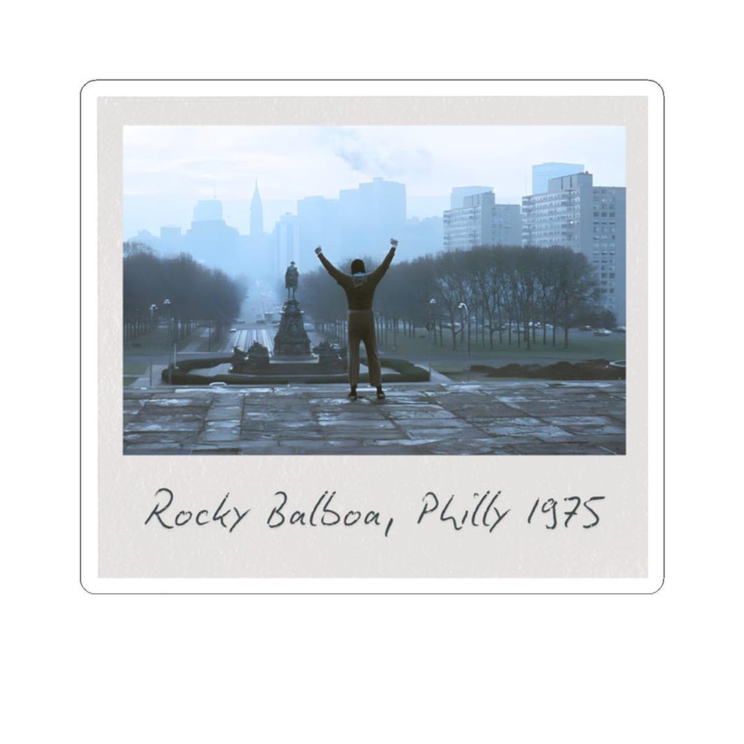 Rocky Sticker Sylvester Stallone Sticker Boxing Sticker Movie Sticker ...
