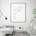 Dolphin Print, Single Line Drawing, Abstract Dolphin Poster, Nautical ...