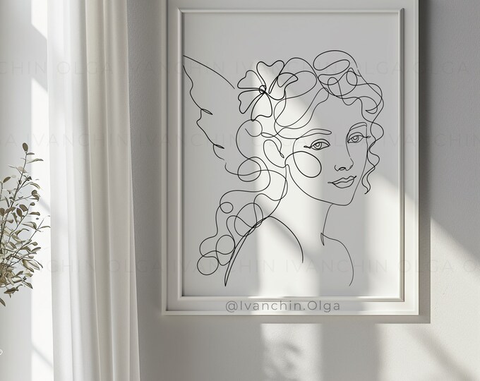 Guardian Angel Line Art Poster, Hands Line Art, Line Art Poster, Line ...