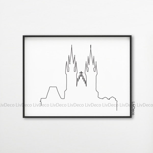 One Line Drawing - Etsy