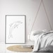 Dolphin Print, Single Line Drawing, Abstract Dolphin Poster, Nautical ...