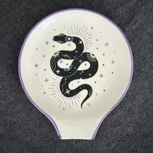 Goth Spoon Rest Goth Kitchen Utensils Halloween Kitchen Utensils Tea ...