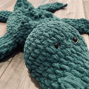 Handmade Crochet Alligator Animal - Etsy