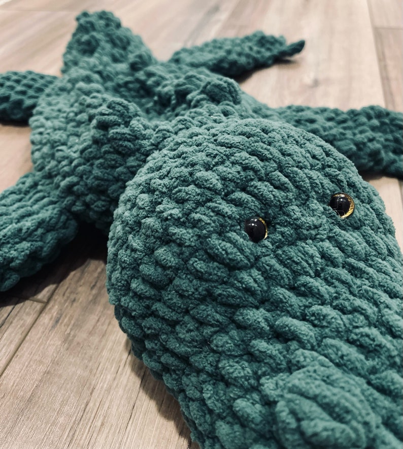 Handmade Crochet Alligator Animal - Etsy