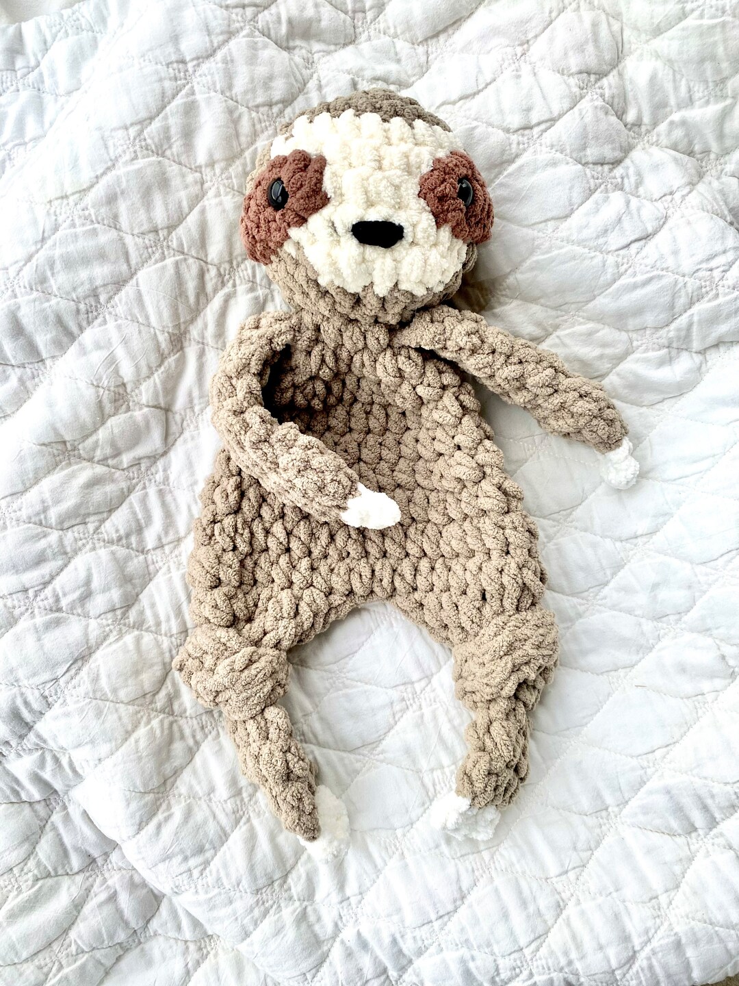 Sully the Sloth Crochet Snuggler - Etsy