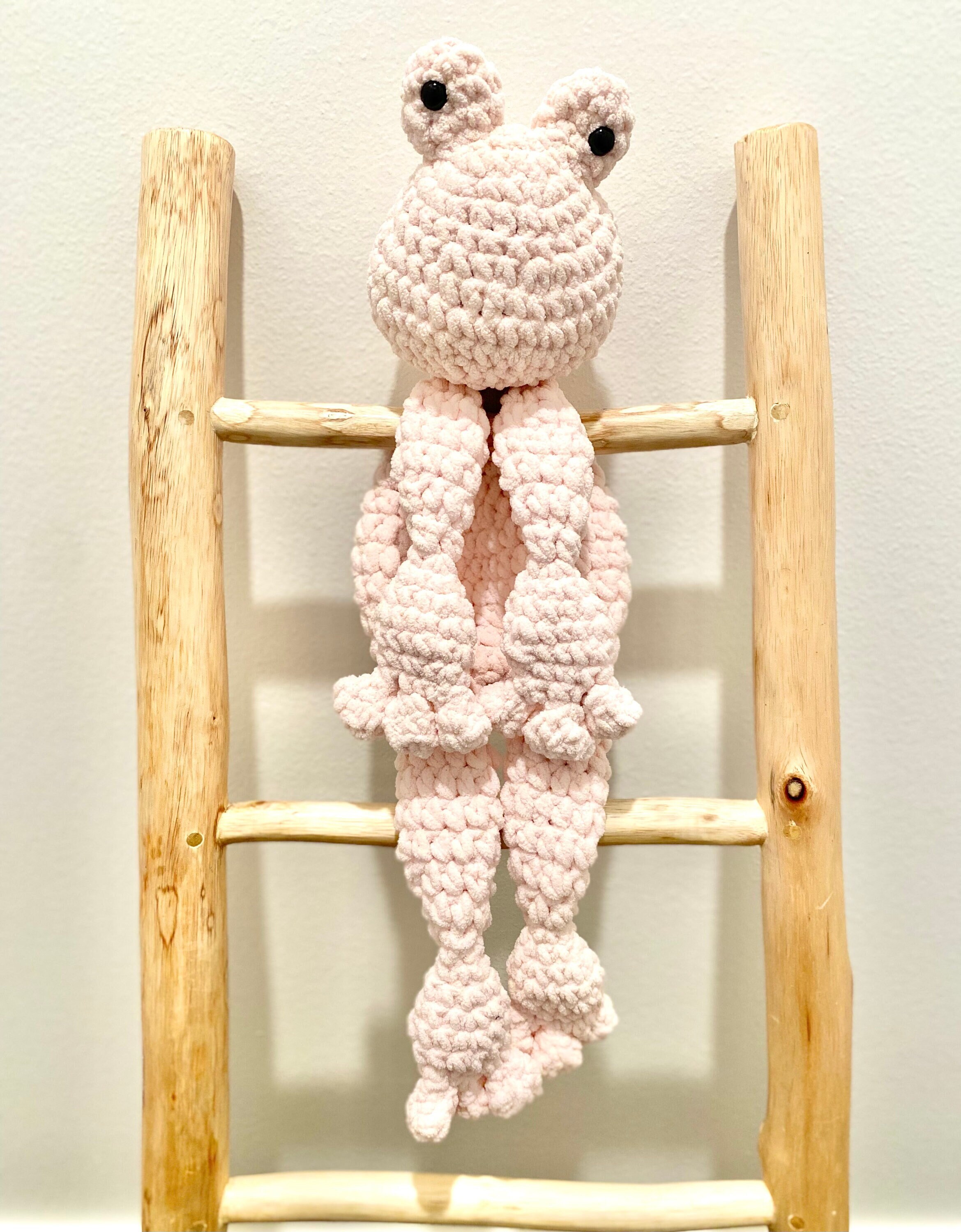 Hoppit the Frog Crochet Lovey Toy - Etsy