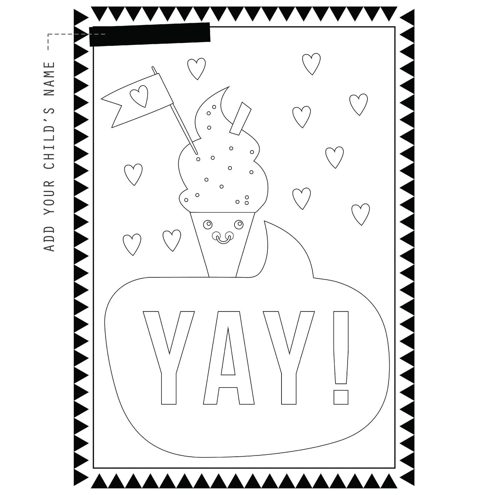 ICE CREAM Activity Sheets for Kids Party Entertainment Coloring Sheets ...