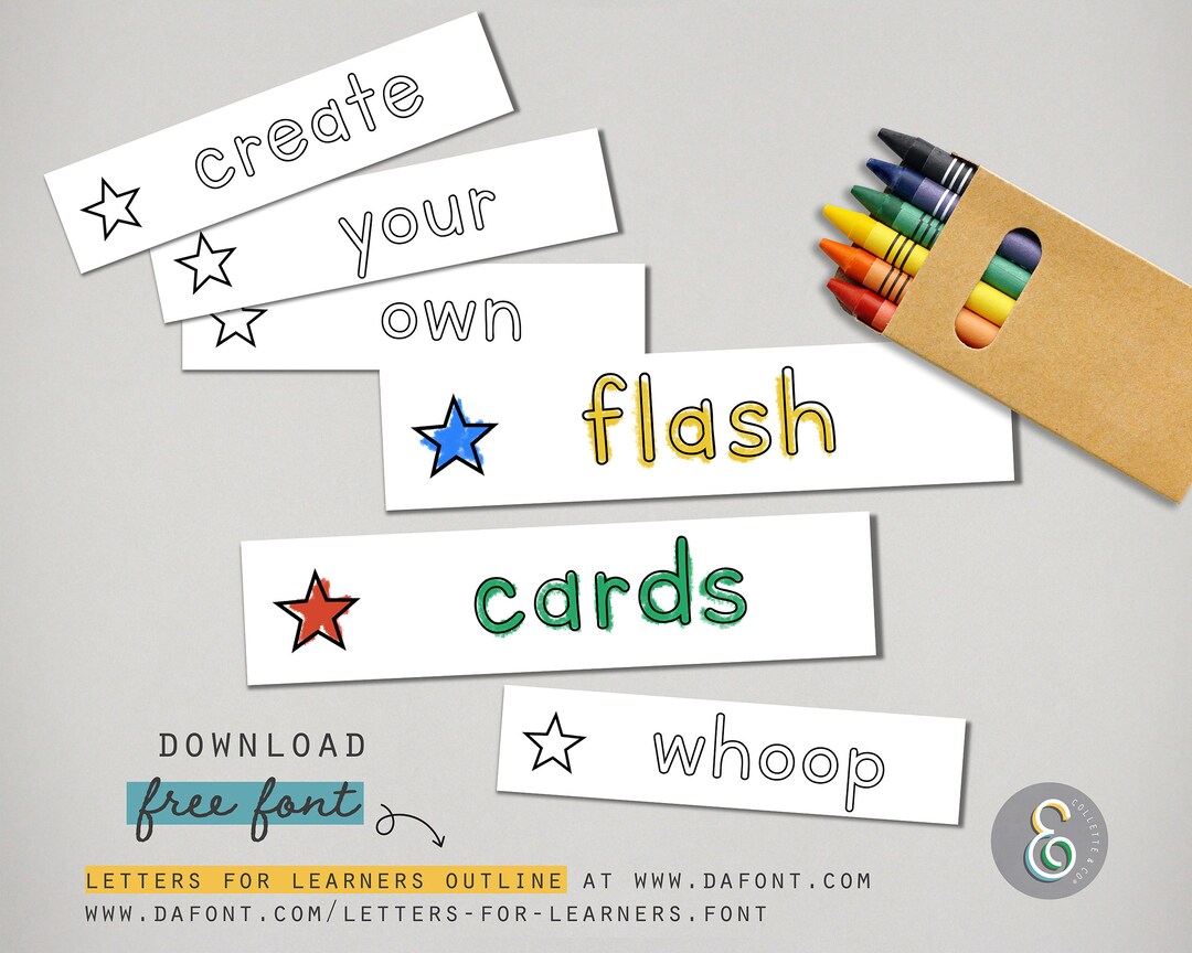 Printable Flashcards for Kids, DIY Flash Cards - Editable Flashcards ...
