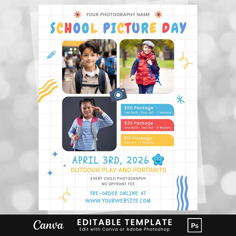 Picture Day Order Form - Etsy