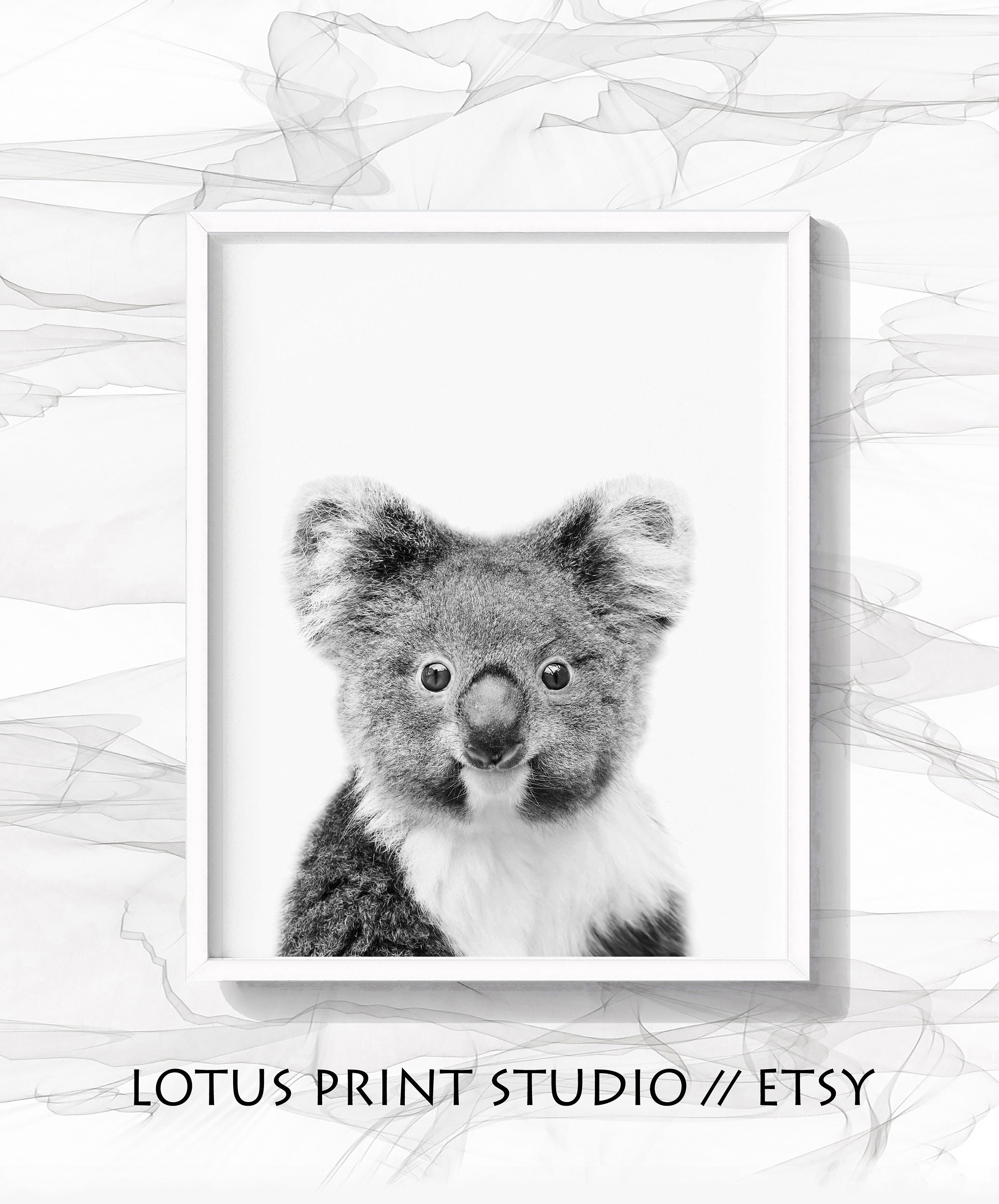 Printable Wall Art Digital Download Woodland Baby Shower Nursery Wall ...