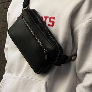 Hip Bag Men,mens Bag,fanny Packs Men,leather Hip Bag Men,mens Belt Bag ...