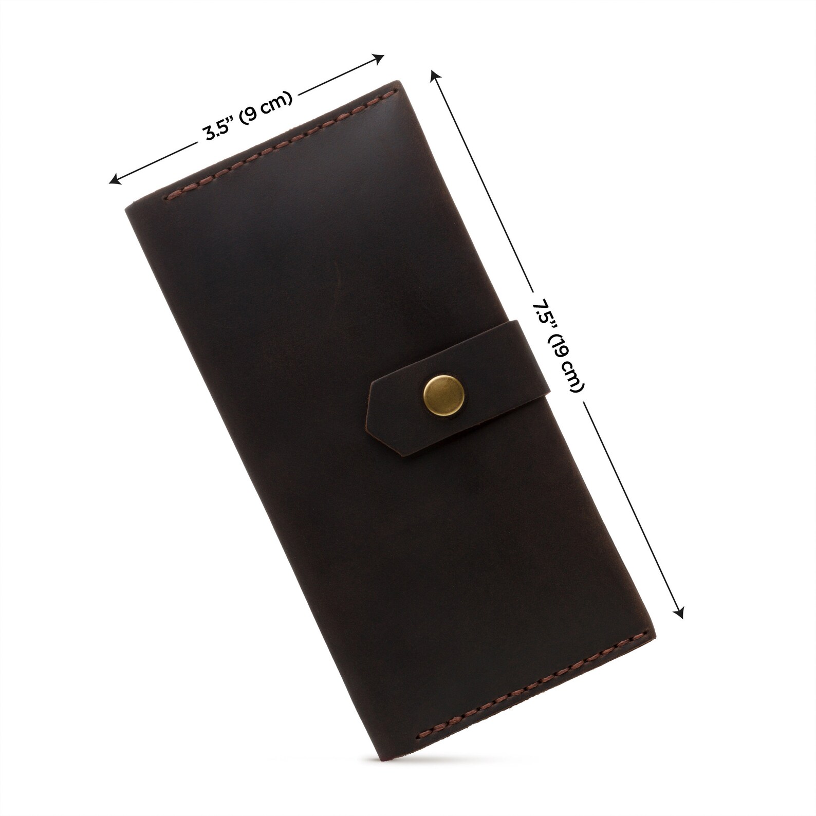 Leather Wallet Women's Slim Wallet Bifold Woman Wallet - Etsy