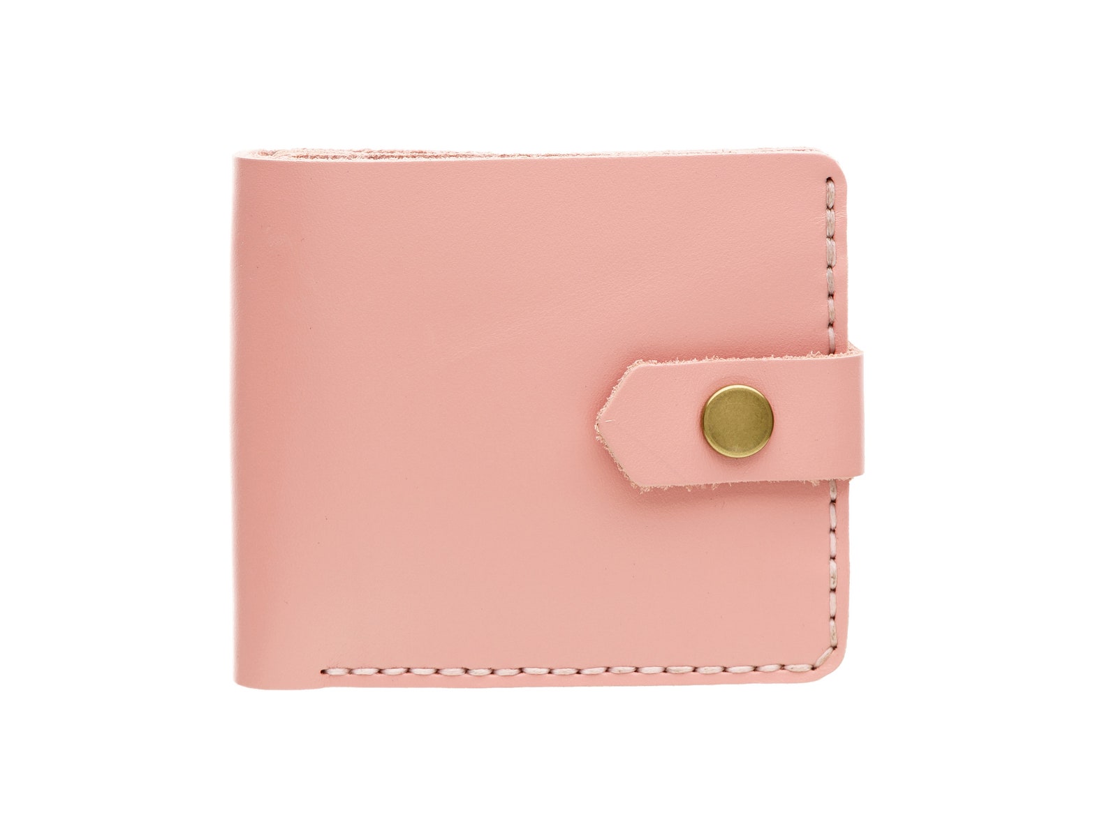 Pink Wallet Leather Wallet Womens Mini Wallet Card - Etsy
