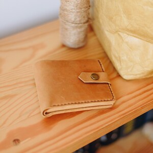 Leather Mini Wallet Personalized Leather Wallet Women - Etsy