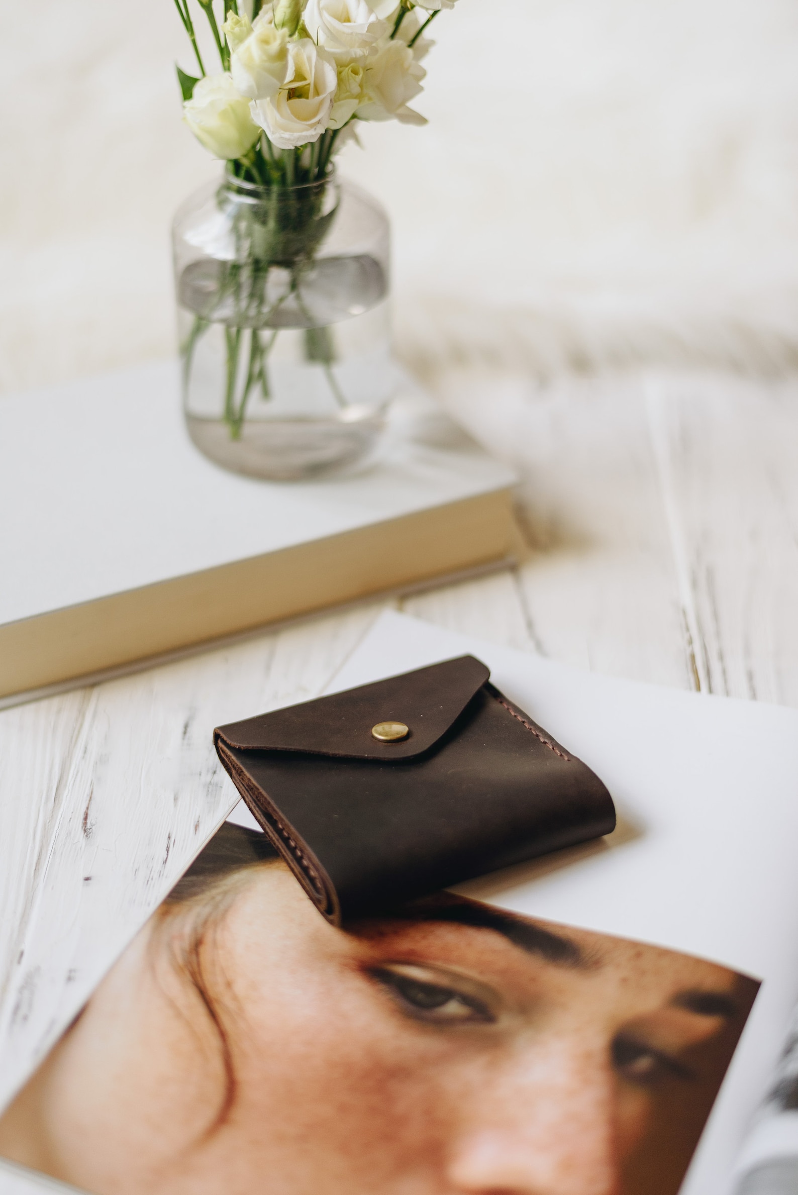 Dark Brown Mini Wallet Leather Wallet Women Small - Etsy