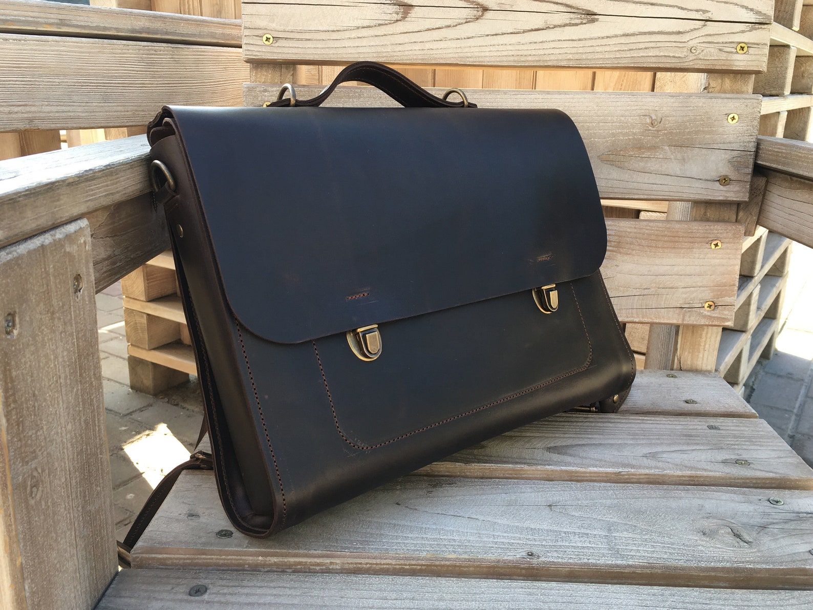 Leather Backpack Womenleather Briefcase Womenbackpack - Etsy