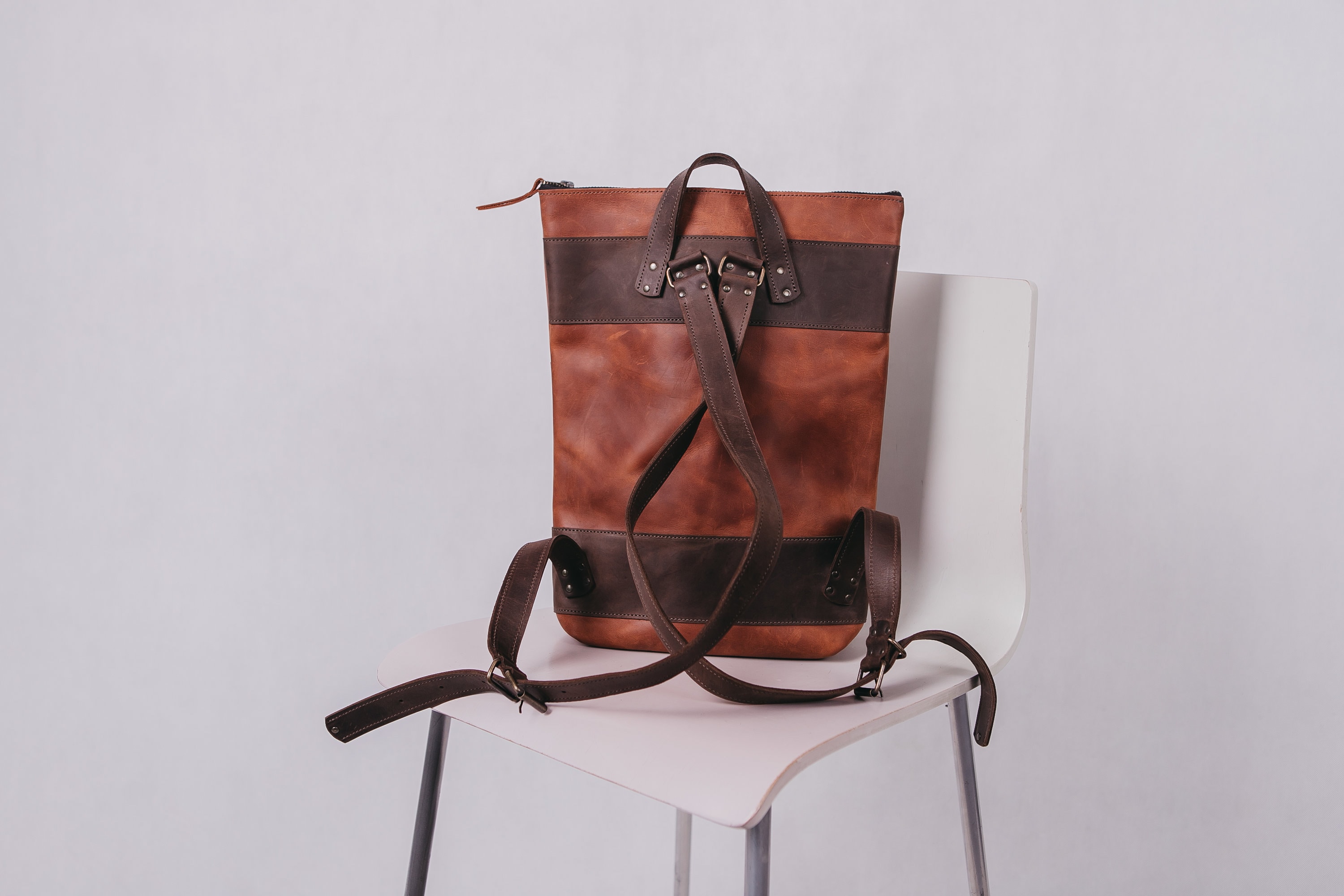 Brown Leather Backpack Travel Backpack Backpack Leather Women | Etsy