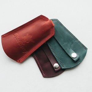 Leather Key Holder,keychain, Key Pouch, Handmade Key Case,gift Him,gift ...