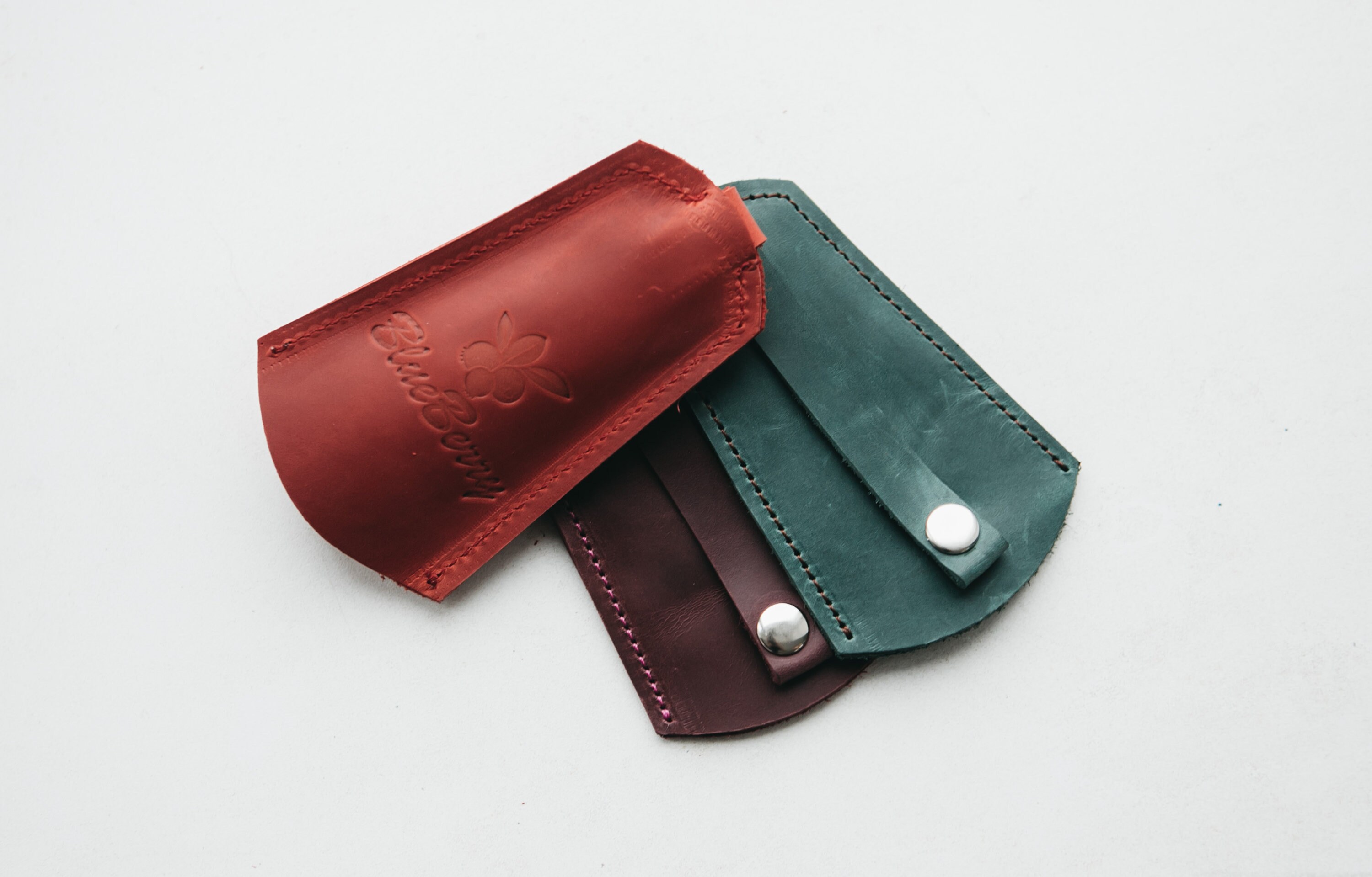 Leather Key Holderkeychain Key Pouch Handmade Key Casegift | Etsy