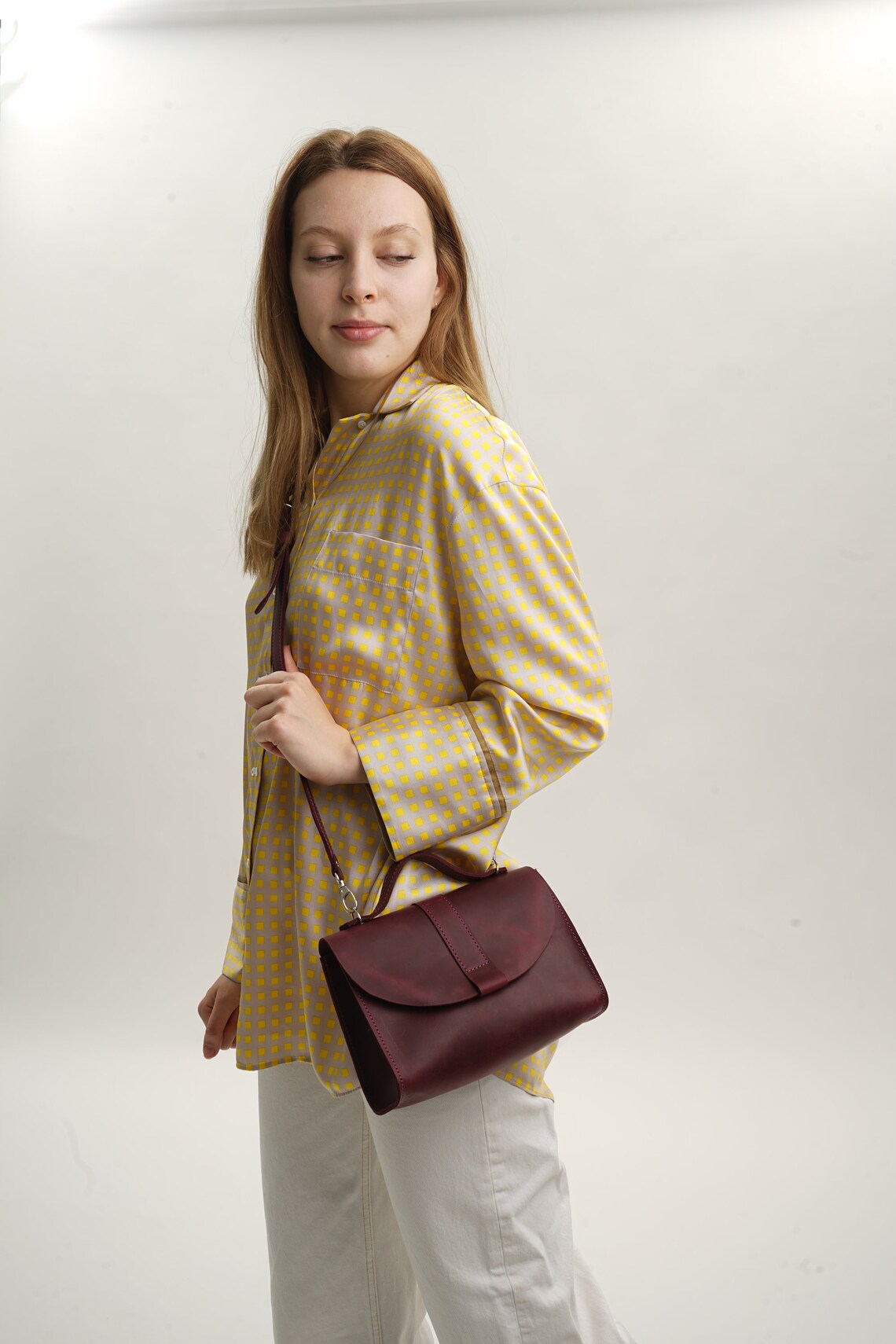 Leather Crossbody Bag Women Shoulder Bag Mini Bag Cross Body - Etsy