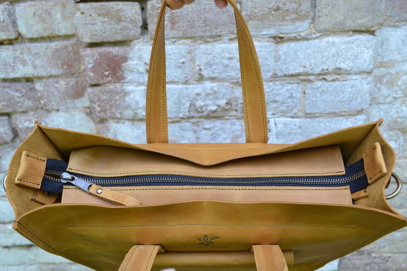 Leather Tote Bag Womentote Laptop Bagleather Tote Laptop | Etsy